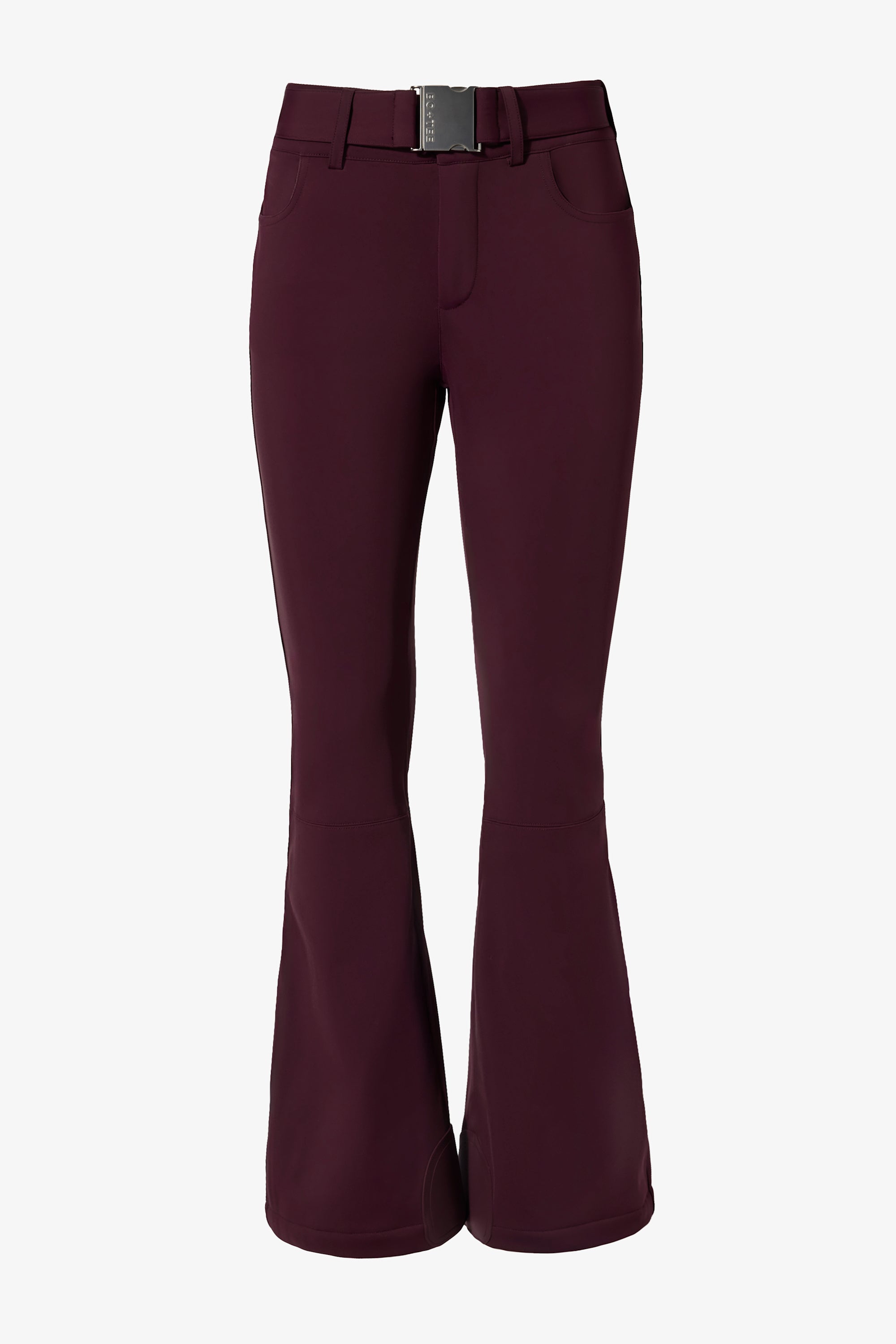 Waterproof Belted Ski Salopettes in Burgundy | Bo+Tee – Oh Polly AE