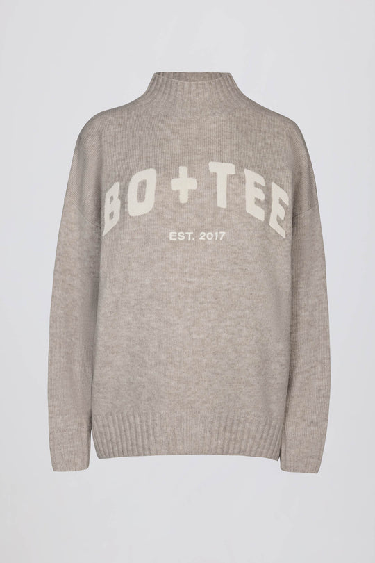 Oversized Knit Jumper in Beige | Bo+Tee – Oh Polly AE